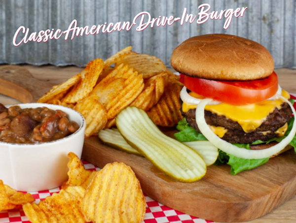 Classic American Drive-In Burger Recipe - Martin Bros. Distributing
