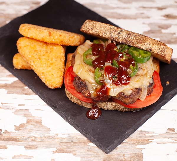 Kickin' Texas BBQ Burger Recipe - Martin Bros. Distributing