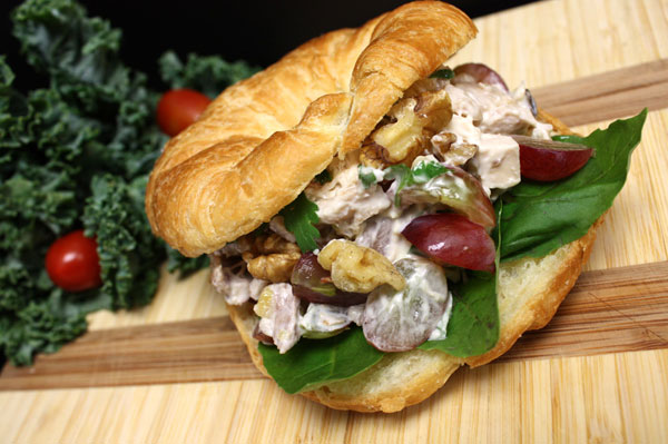 Maple Walnut Chicken Salad Croissant Recipe - Martin Bros. Distributing