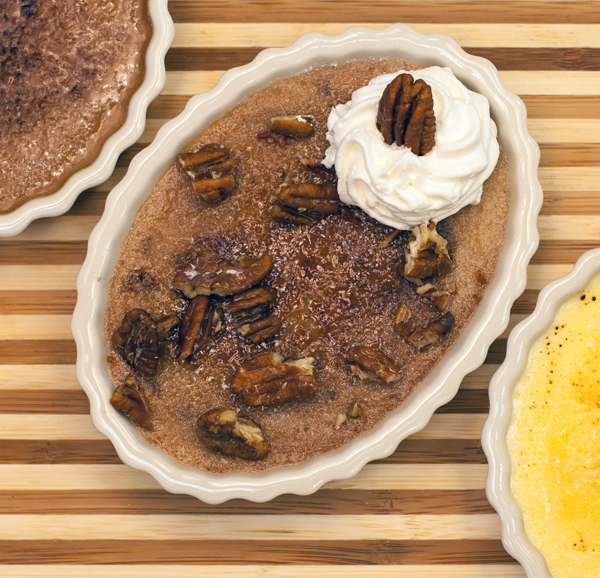 Chocolate Pecan Creme Brulee Recipe - Martin Bros. Distributing
