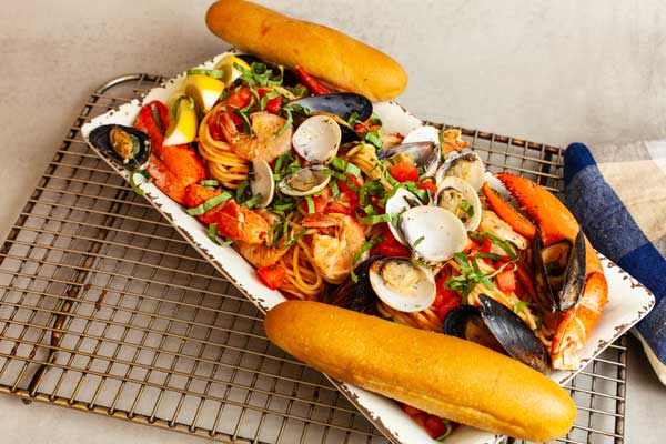 Seafood Pasta Recipe - Martin Bros. Distributing